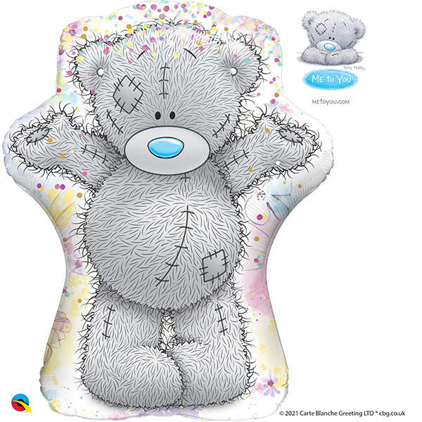 19268
36″ Shape Tatty Teddy Celebrates