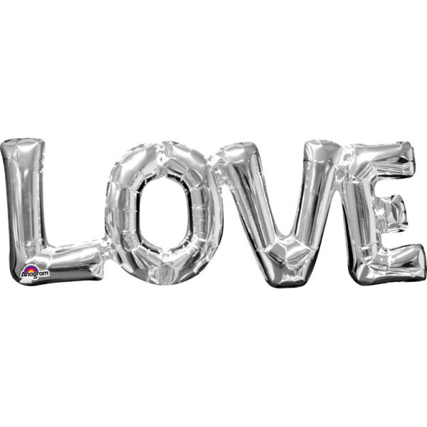 3310101
MultiBalloon Phrase Love Silver