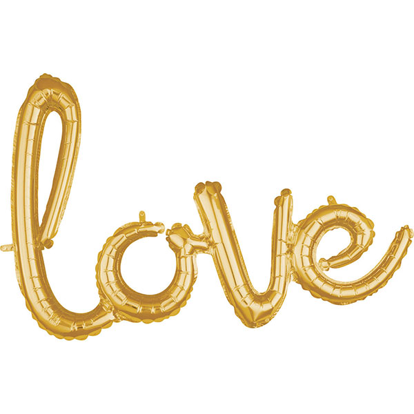 3669611
MultiBalloon Phrase Love Gold