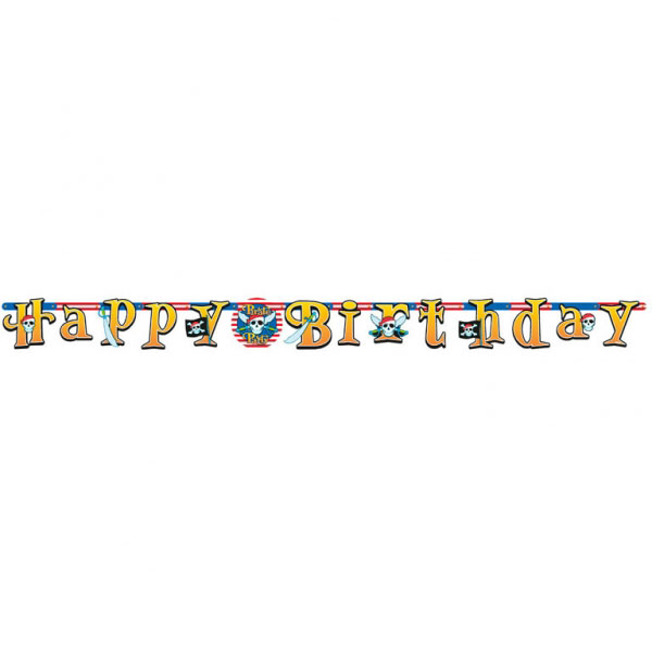 128221
Letter Banner Happy Birthday Pirate Party