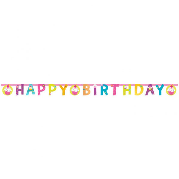 997216
Letter Banner Happy Birthday Cupcake
