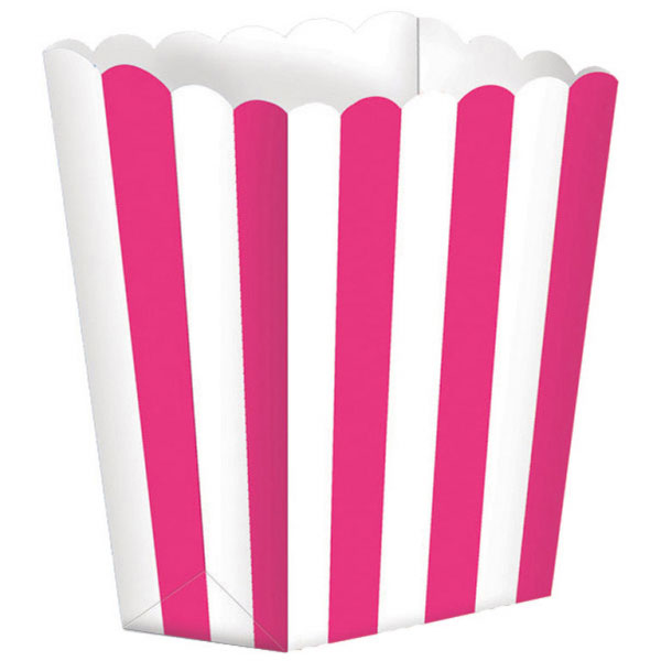 377551103
5 Treat Boxes Stripes Bright Pink