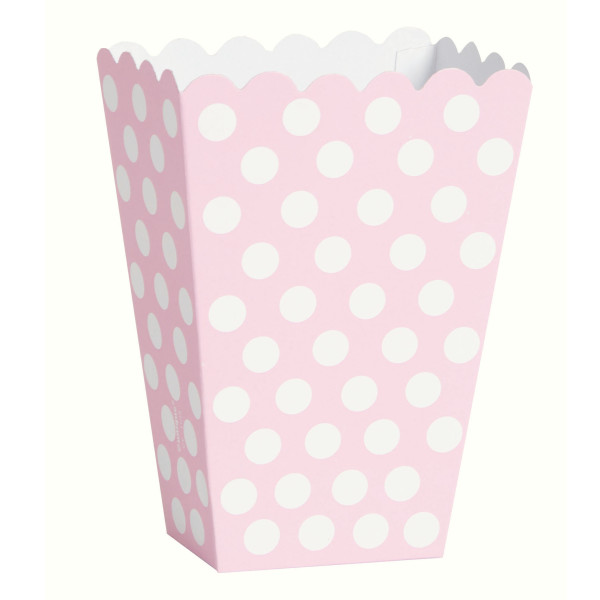 59298U
8 Treat boxes Pink Dot