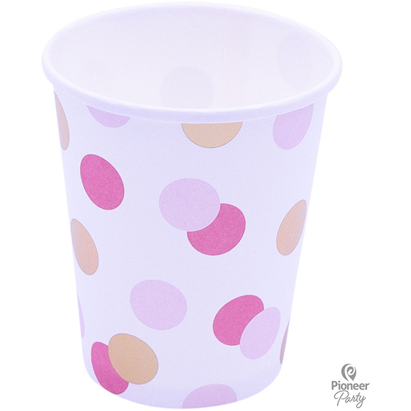 Party komplet
Pink & Gold Dots