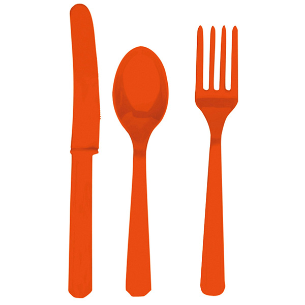 454605
24 Cutlery Set Orange Peel