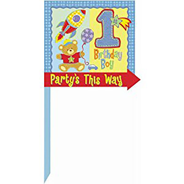 191023
Lawn Sign 1st Birthday Blue