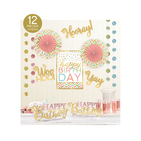 242044
Room Decorating Kit Confetti Fun