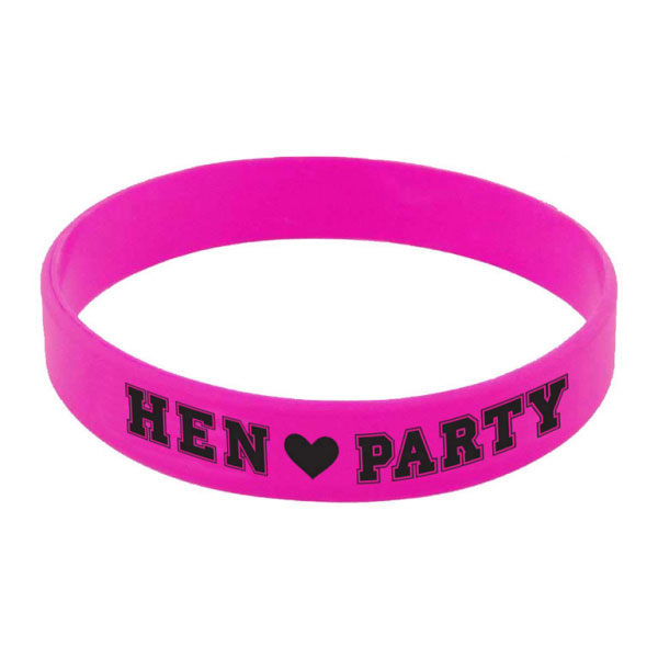 9900522
6 Rubber Bracelets Hen Night