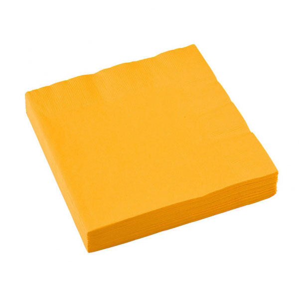 5101509
20 Napkins Yellow Sunshine