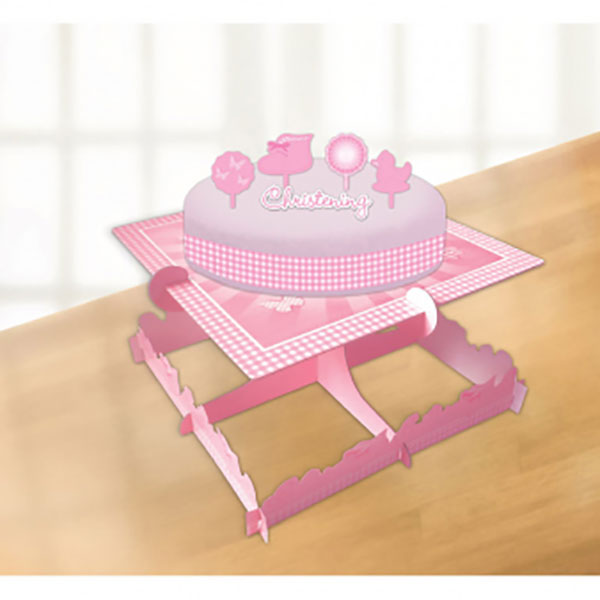 997300
Cake Decorating Kit Christening Pink