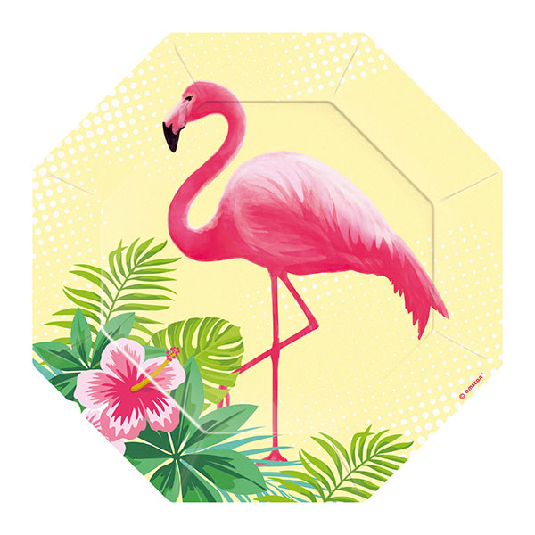 9903326
6 Plates Flamingo Paradise
