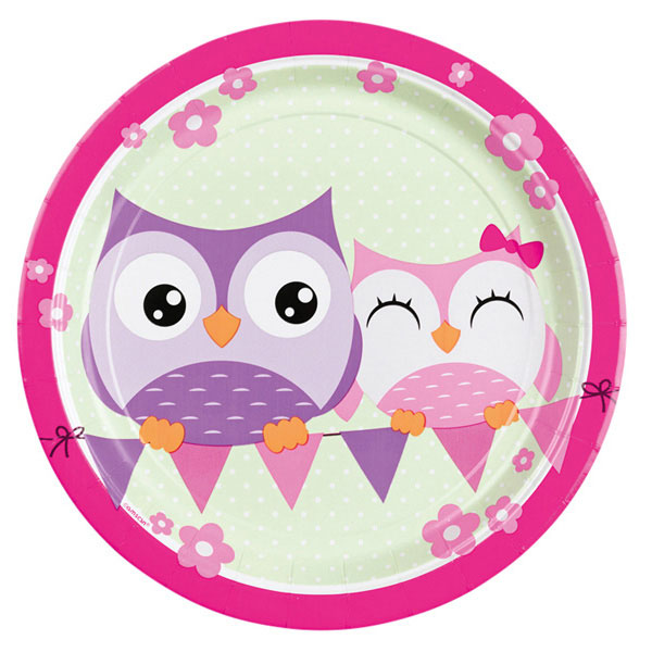 998344
8 Paper Plates Happy Owl