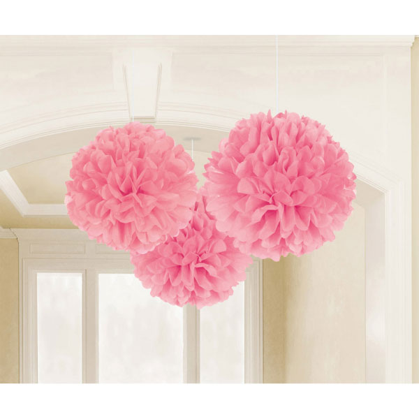 180253109
3 Fluffy Decorations New Pink