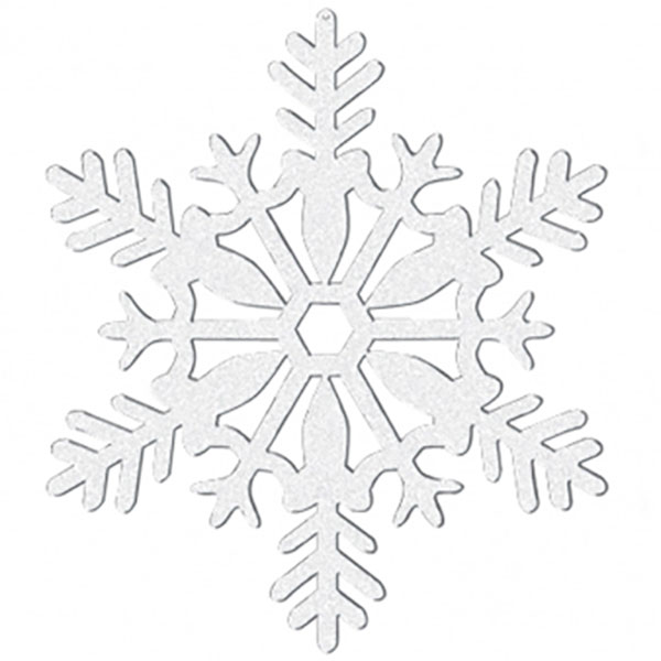 191360
Hanging Decoration Snowflake Silver