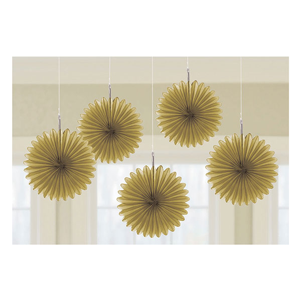 290551955
5 Paper Fan Decorations Gold