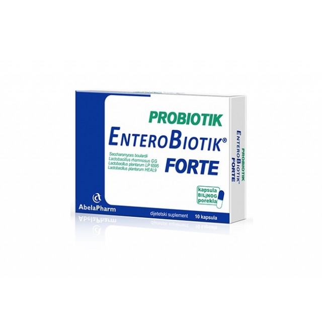 ENTEROBIOTIK FORTE KAPSULE A10
Opis
INFORMACIJE
NALOG
SERVIS
KORISNI LINKOVI