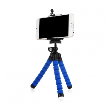 Stativ Tripod za mobilni telefon Mini Soft plavi