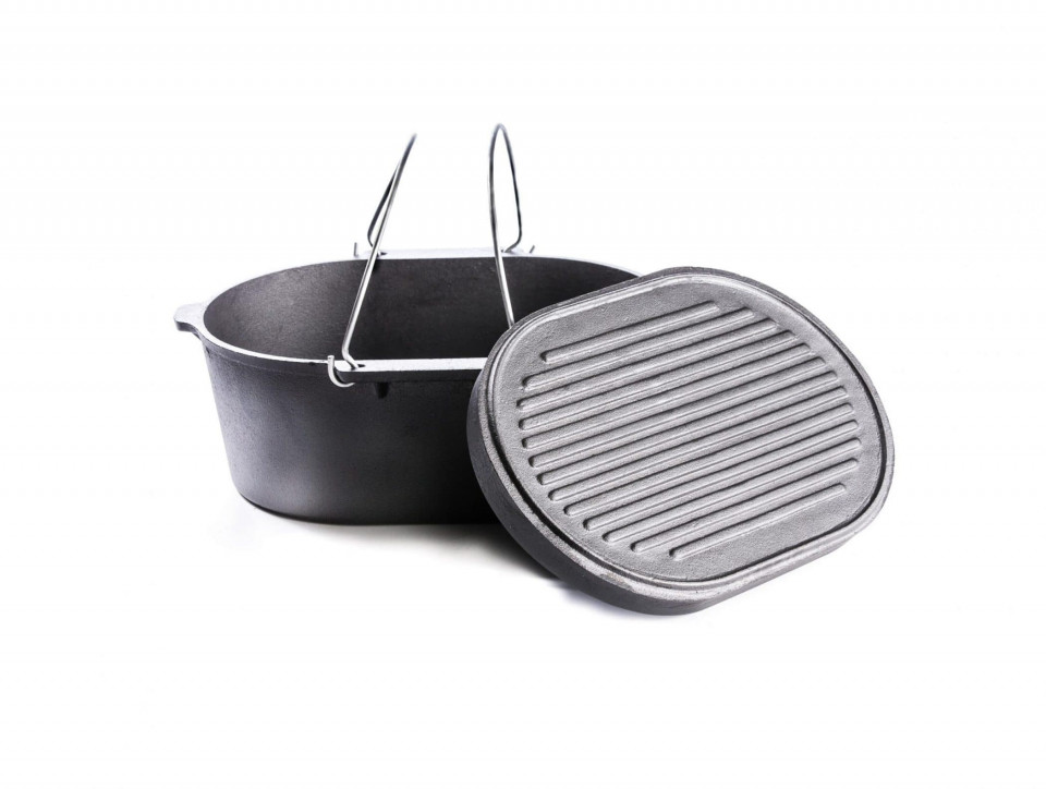 Dutch oven 9L ovalni Valhal Outdoor