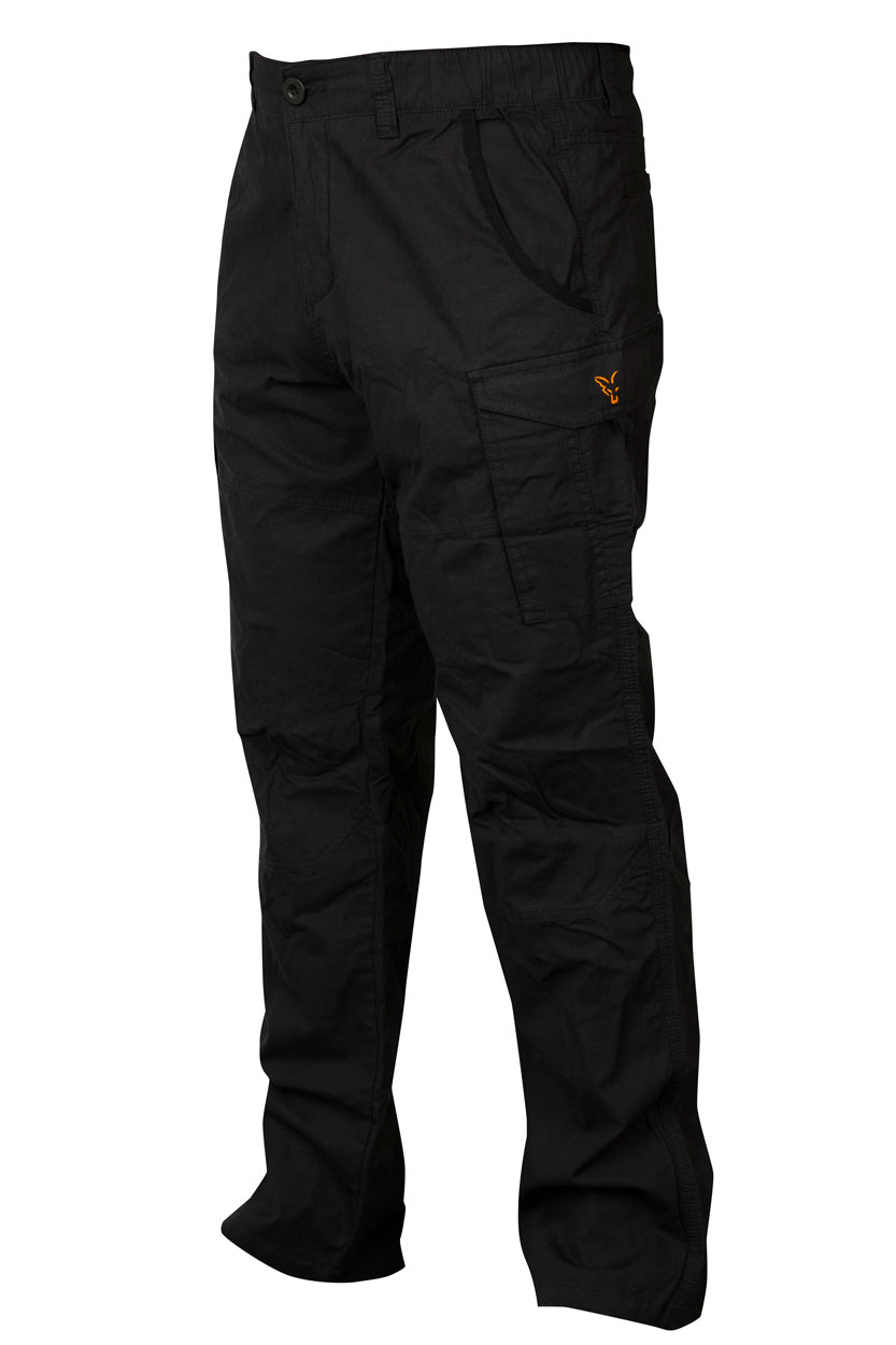 Fox Pantalone Collection Black & Orange Combat Trousers