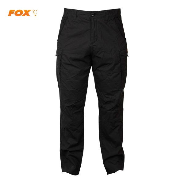 Fox Pantalone Collection Black & Orange Combat Trousers