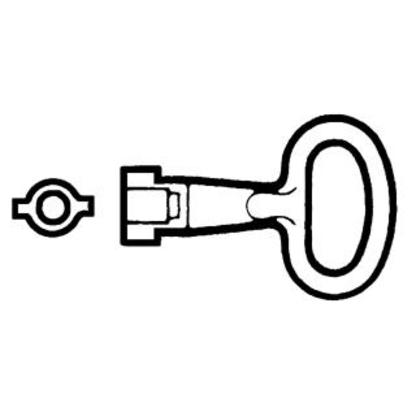 NSYLDB5 Metalni ključ za umetak 5mm dvostrukim prorezom