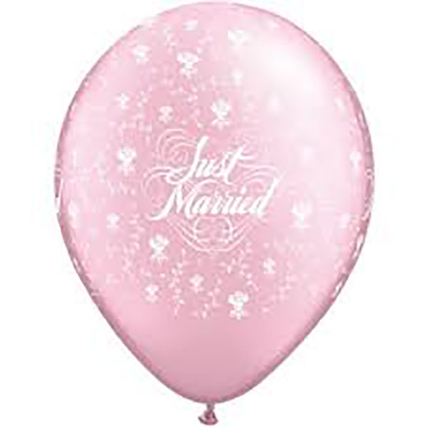 40469
11″ Latex Just Married Pink (5)