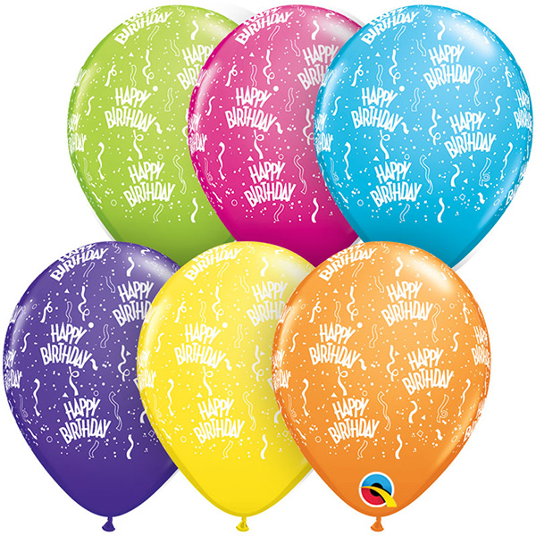 45269
5″ Latex Happy Birthday Assorted (6)