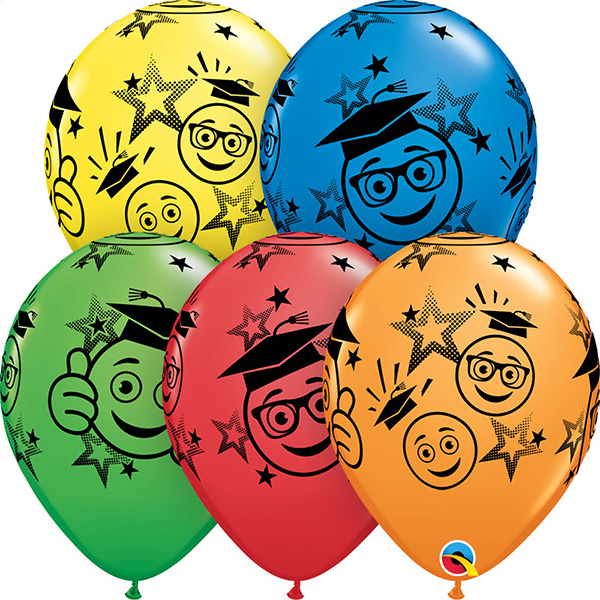 48367
11″ Latex Graduation Smileys (5)