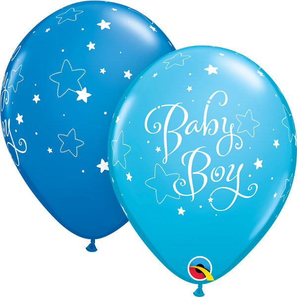 51787
11″ Latex Baby Boy Stars Dark Blue & Robin Egg Blue (6)