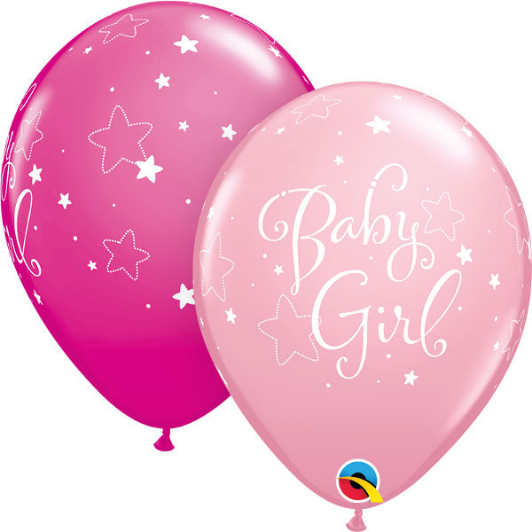 51814
11″ Latex Baby Girl Stars Pink & Wild Berry (6)