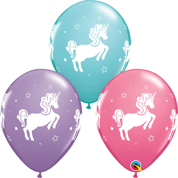 98220
11″ Latex Whimsical Unicorn Assorted (6)