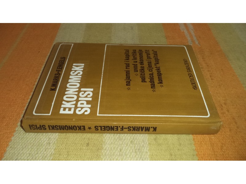 EKONOMSKI SPISI autor: Marks i Engels