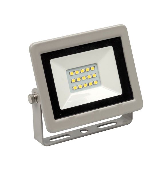 Reflektor led SMD 10W 6000K slim sivi