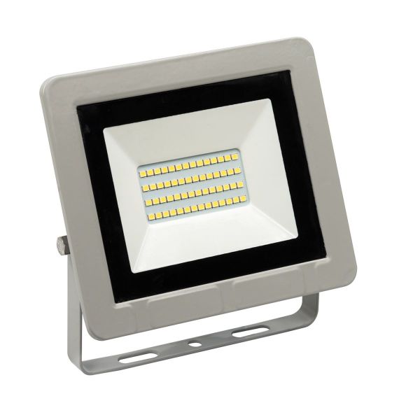 Reflektor led SMD 30W 6000K slim sivi