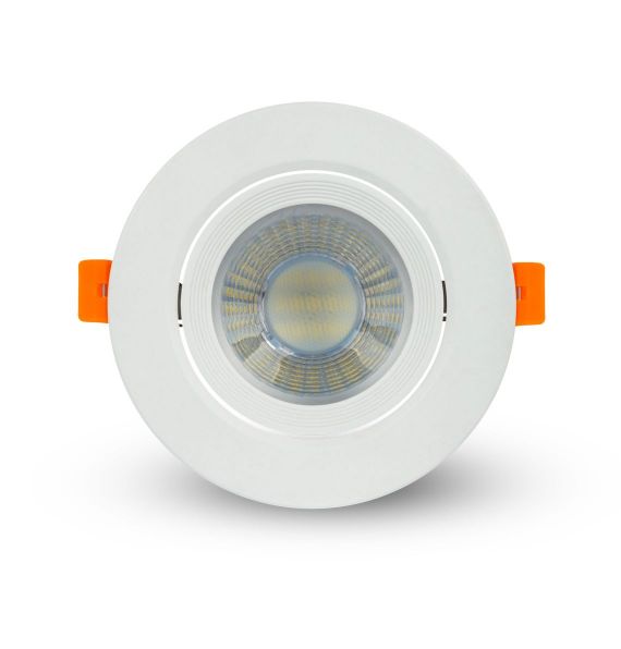 Dwl led 9W 6500K plasticni krug