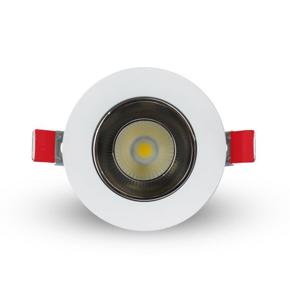 Dwl led 9W 6500K lux belo-crni COB