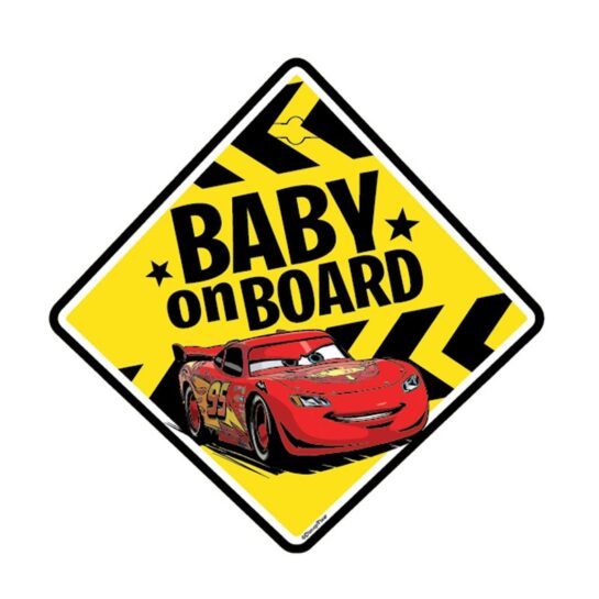 Nalepnica “Beba u autu” Cars – Amio S9610