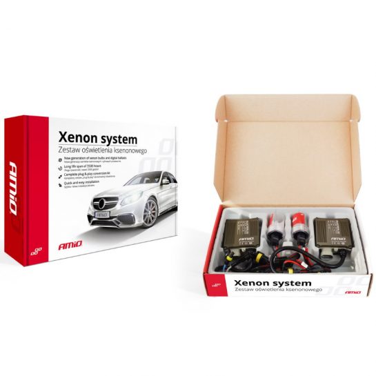 Sijalice H7, HID Xenon Canbus, 9-16V 6000K, (2 kom) – Amio 01910