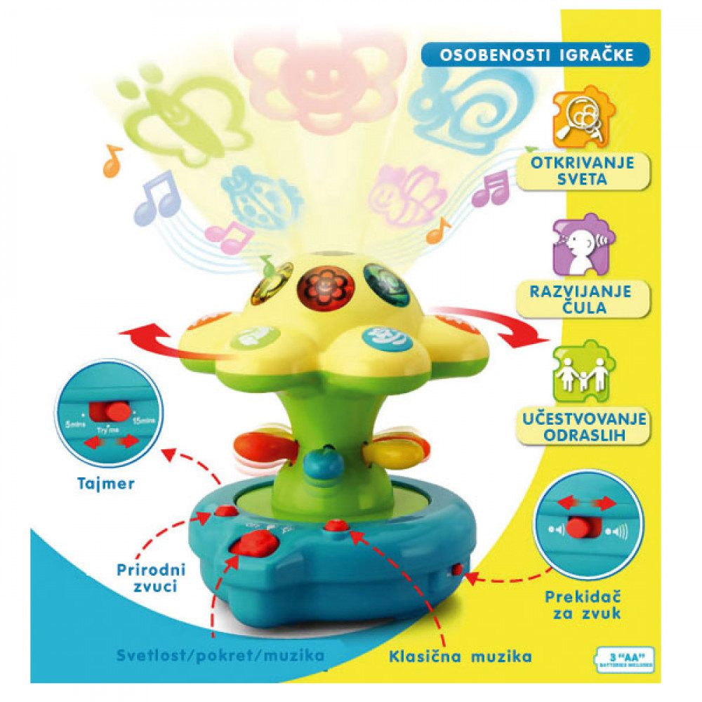 LITTLE LEARNERS NOĆNA LAMPA 3892T 7730