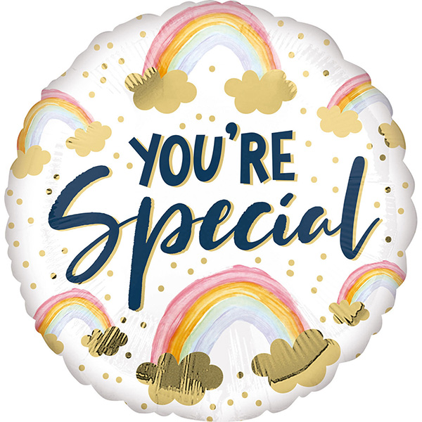 4118101
18″ Foil You’re Special Rainbows