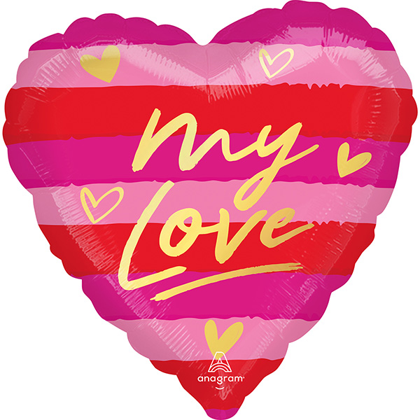 4226101
18″ Foil My Love Heart