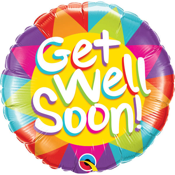 49206
18″ Foil Get Well Soon Sunshine