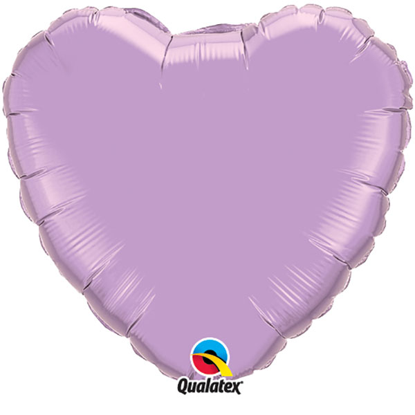 54538
4″ Foil Heart Pearl Lavander