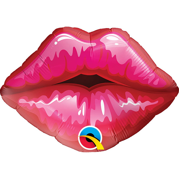 40213
14″ Shape Red Kissey Lips