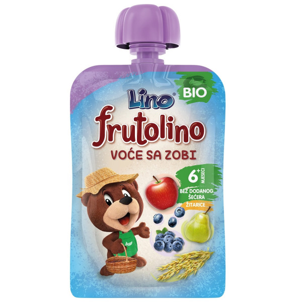 Lino bio pouch voće sa ovasom 100g