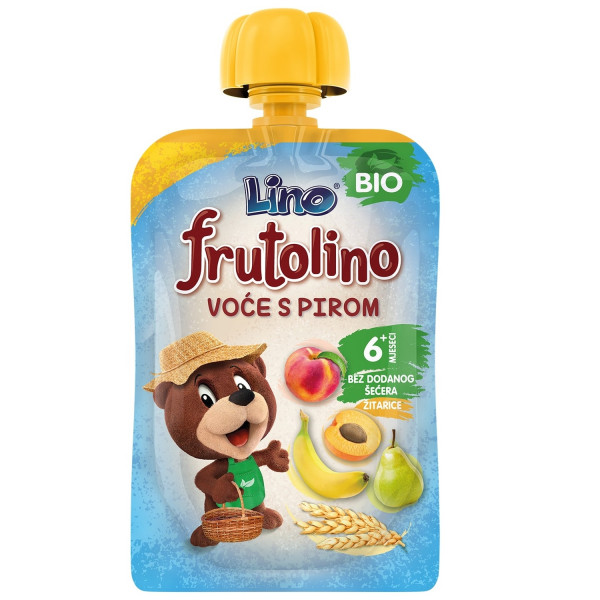 Lino bio pouch voće sa speltom 100g