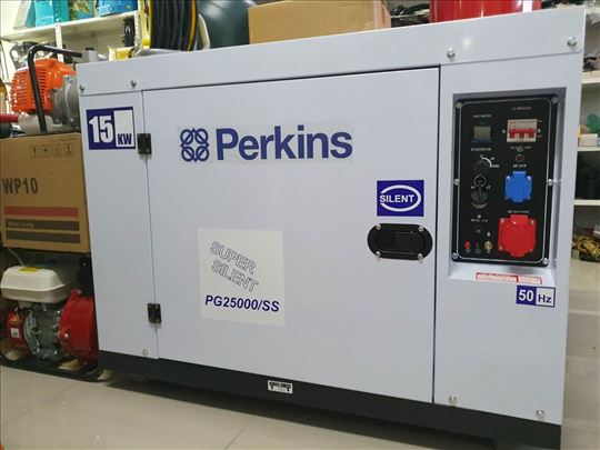 Besumni agregat dizel Perkins 15KW sa automatikom