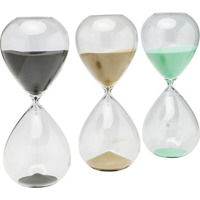 Hourglass Timer 38cm Assorted