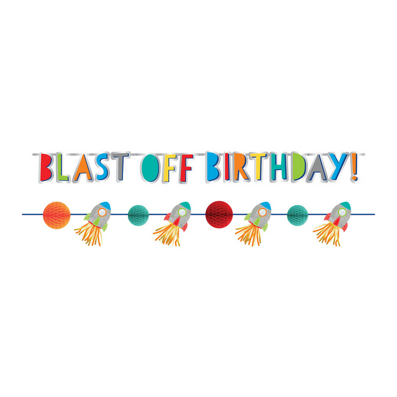 Baner Blast Off Birthday – 177cm