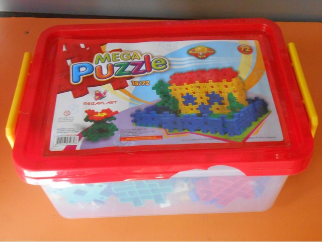 Pertini Mega  Sistem Puzzle u korpici 72.elementa